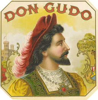 Cerebro | DON GUDO | Original Antique Label Art